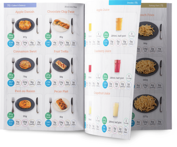 Carbs & Cals Books | Carb & Calorie Counter Book